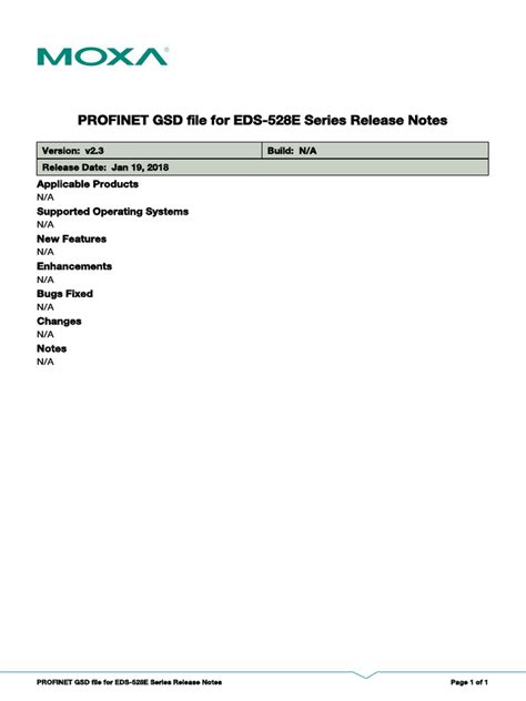 Eds 528e Series Moxa Eds 528e Series Profinet Gsd File Software