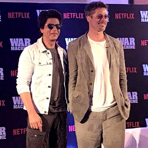 Shah Rukh Khan Meets Brad Pitt For A Talk Show And We Have A Tough Time