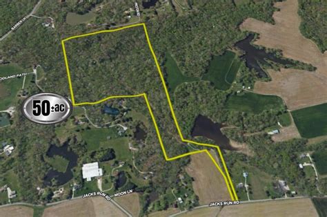 Wooded 50 Acres 8150 Jacks Run Rd Freeburg Il 62243 Property