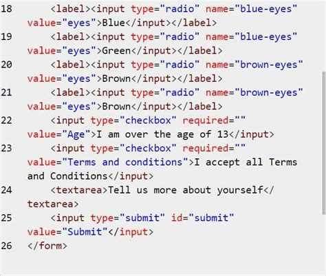 Survey Form Test Error Html Css The Freecodecamp Forum