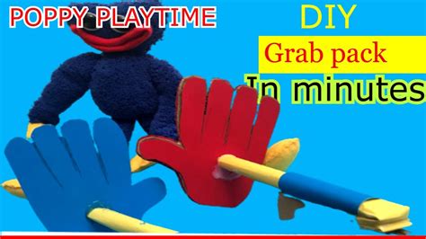 How To Make A Poppy Playtime Grab Pack Youtube