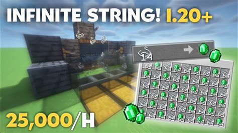 String Duper 1 20 Infinite String Farm Duplication Glitch Minecraft Tutorial Youtube