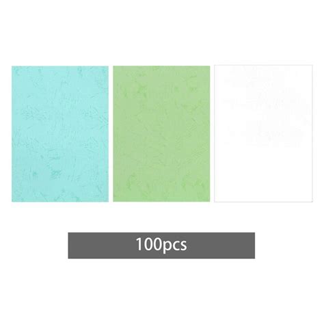 종이 바인딩 커버 A4 용지 180g 바인딩 프레젠테이션 커버 학교 프로젝트 카드 만들기 인쇄 마크 비즈니스 보고서 사무실 바인딩 용품