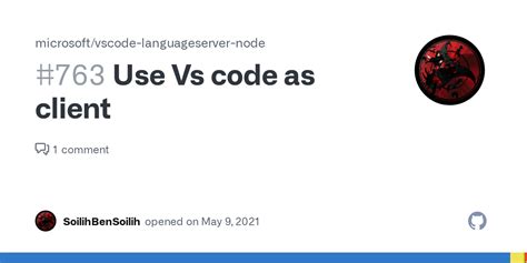 Use Vs Code As Client Issue Microsoft Vscode Languageserver Node Github