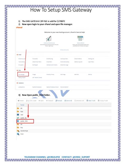 how to setup unlimited sms gateway pdf information technology