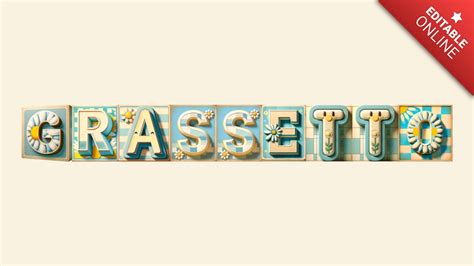 Grassetto Retro Poster Alphabet Font Text Effect Generator