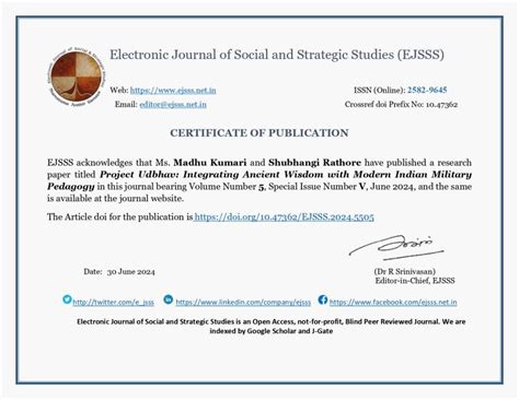 Shubhangi Rathore On Linkedin Research Publication Projectudbhav Academicachievement