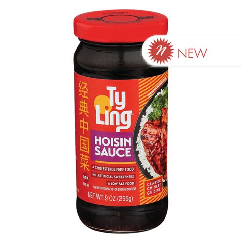 Ty Ling Hoisin Sauce 9 Oz Jar Boxncase
