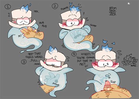 Rule 34 Ambiguous Gender Belly Belly Rub Blush Cappy Mario