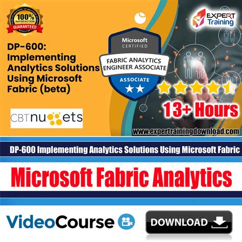 Dp 600 Implementing Analytics Solutions Using Microsoft Fabric Expert