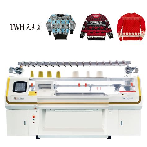 Three System Computerized Jacquard Knitting Machine Price Automatic Sweater Knitting Machine