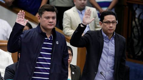 Manases Carpio And Paolo Duterte Grilled In Drug Case
