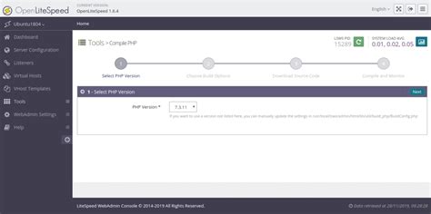 How To Install Openlitespeed Web Server With Mariadb And Php Atlanticnet