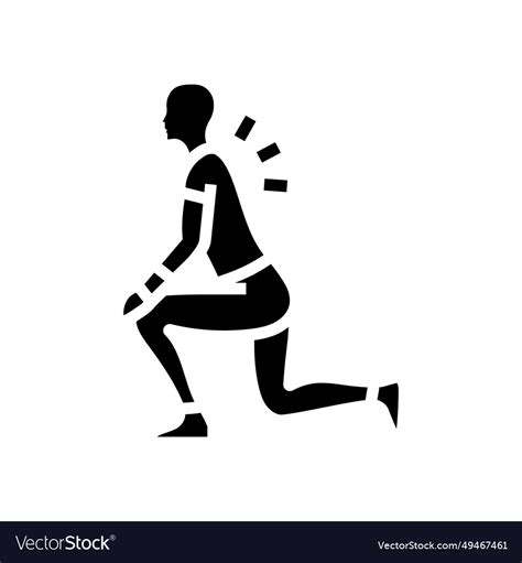 Mobility Training Occupational Therapist Glyph Vector Image