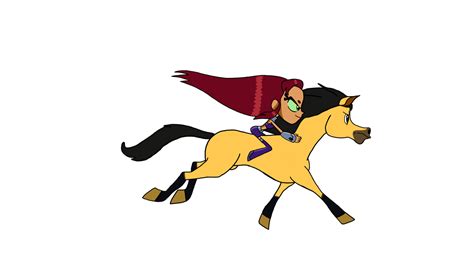 Tt Starfire Riding Spirit By Luiscarlos2000 On Deviantart