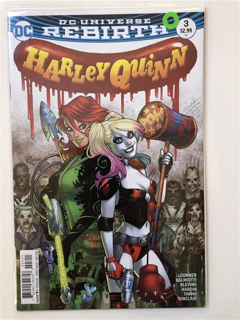 Harley Quinn 2016 3 Rebirth Cover A Amanda Conner Palmiotti Comic