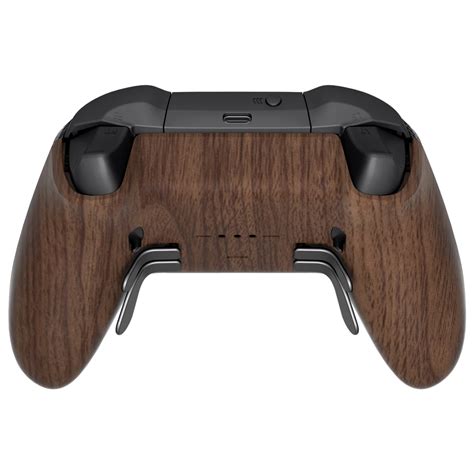 Extremerate Replacement Bottom Shell Case For Xbox Elite Series 2 Controller Custom Wood Grain