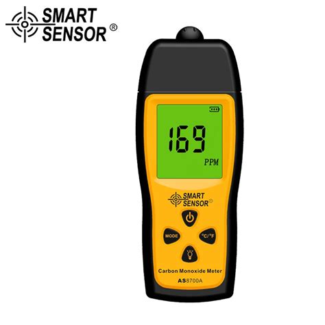 Smart Sensor Handheld Portable Carbon Monoxide Meter Co Gas Leak
