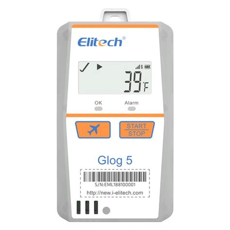 Elitech Iot Temperature Humidity Data Logger 4g Single Use Shadow Dat