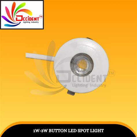 1w Led Button Light At Rs 25piece Led Panel Light In New Delhi Id