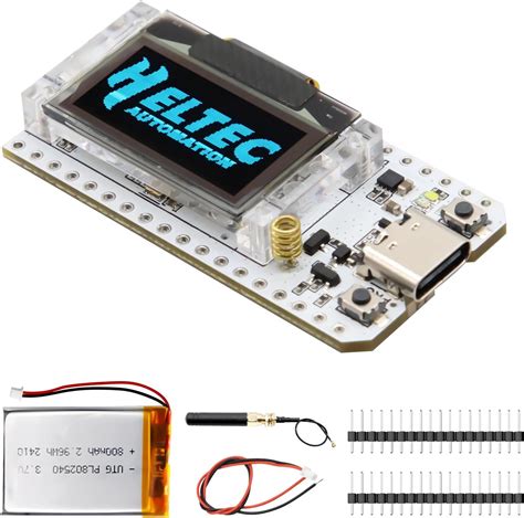 Lora Esp32 V3 Board With 3000 Mah Battery Set Binghe Kosovo Ubuy