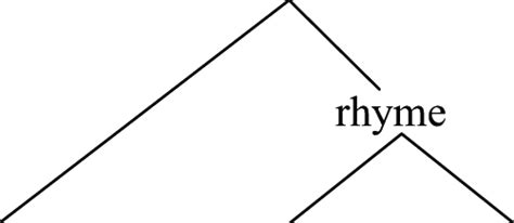 The Structure Of The Syllable Onset And Coda Are Optional In The Download Scientific Diagram