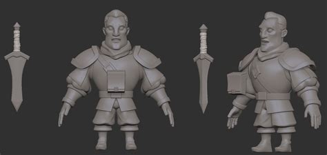 Need An Advice For A Game Character Low Poly And Baking Issues Modeling Blender Artists