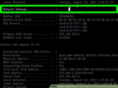 How To See Who Is Connected To Your Wireless Network Steps