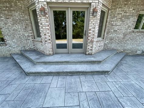 Pattern Stamps Indy Decorative Concrete Pewter Integral Storm Gray