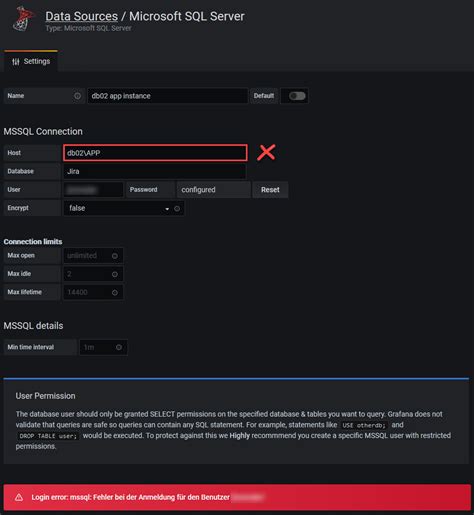 Mssql Datasource Connection To Named Instance Not Working Mssql