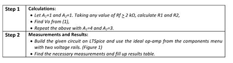 Solved Consider The Circuit In Figure 1 Figure 1 Circuit Chegg Com