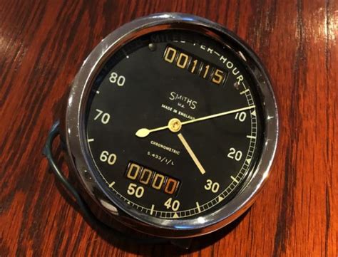 Sold Genuine Smiths Chronometric Speedometer S4331l From The 1940
