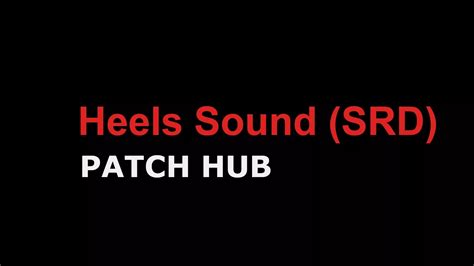 Heels Sound Record Distributor Srd Patch Hub パッチ Skyrim Special Edition Mod データベース Mod紹介