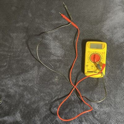 Sperry Digital Multimeter Dm 350a Tested Ebay