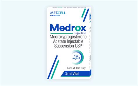 Medrox Injection 1 Ml Medroxyprogesterone Acetate Emergency Contraceptive Pill Niche