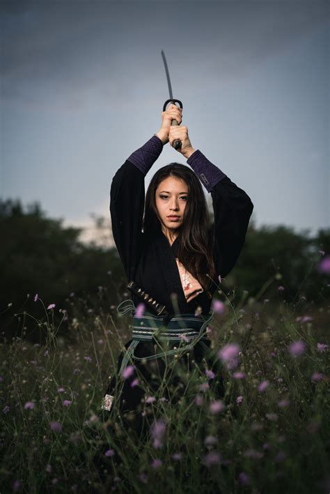 Kunoichi Female Samurai Warrior Woman Female Ninja