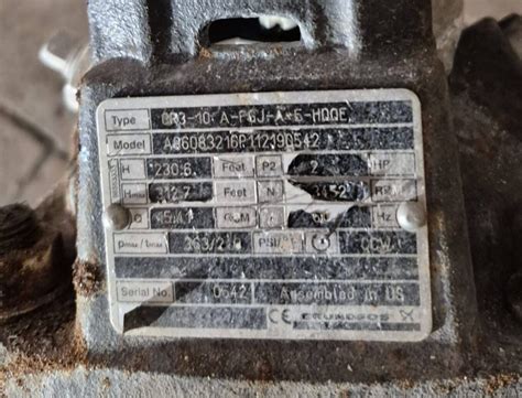 Used Grundfos Boiler Feed Pump Dairy Train Classifieds