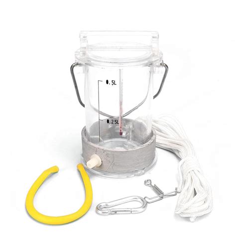 Yjingrui Plexiglass Water Sampler Water Sampler Water Sample Collection Kit Water Sampler