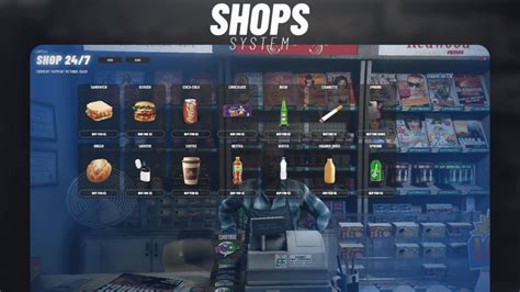 Shops System V19 ESX QB FiveM Store