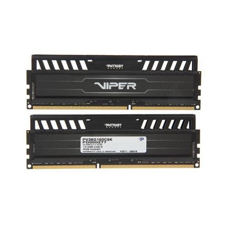قیمت و خرید رم دسکتاپ Ddr3 دو کاناله 1600 مگاهرتز Cl9 پاتریوت مدل Viper ظرفیت 8 گیگابایت