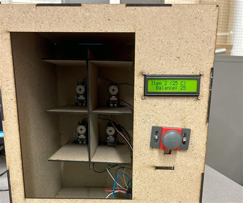 Final Project Mini Vending Machine 8 Steps Instructables
