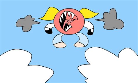 Cheerleader Bubbles Throwing A Tantrum In Air By Jordanmeadowsgames On