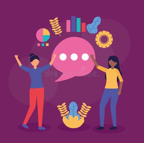 People Teamwork Flat Design Image Stock Illustration Illustration Of Meeting Company 158456722