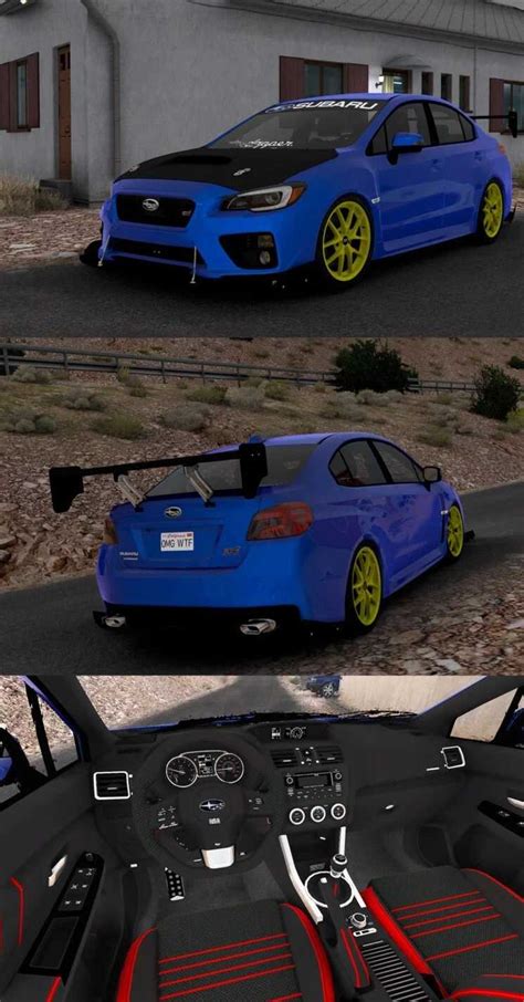 Subaru Impreza Wrx Sti 2017 V32 Ets2 Ets2 Ats Mod