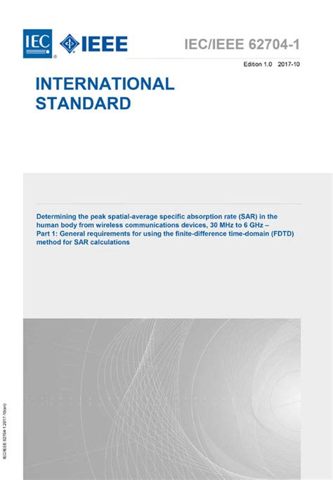 IEC IEEE 62704 1 2017 IEC Standards VDE Publishing House