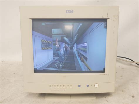 Vintage Gaming Ibm 2235 00n A 14 Vga Crt Computer Monitor 1999 Etsy