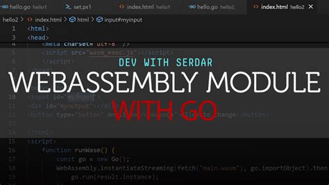 How To Create A Simple Webassembly Module With Go Infoworld