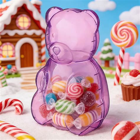 Gummy Bear Candy Jar Colorful Gummi Bears Candy In A Jar Sweet Treats