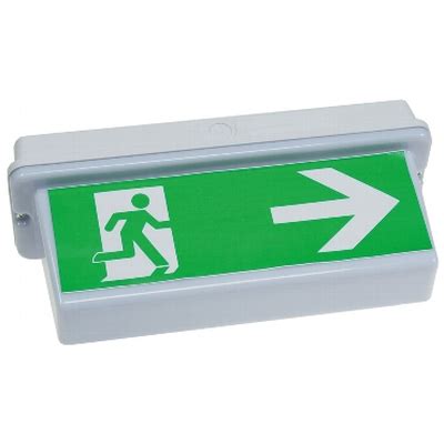 LED Emergency Exit Light For Ceiling Mounting IP65