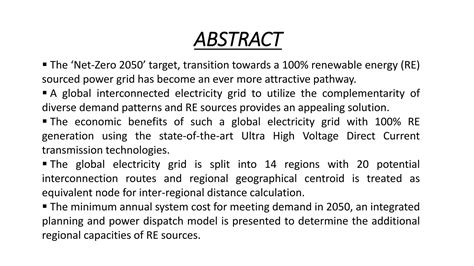 Global Energy Interconnection With 100 Renewable Energypptx